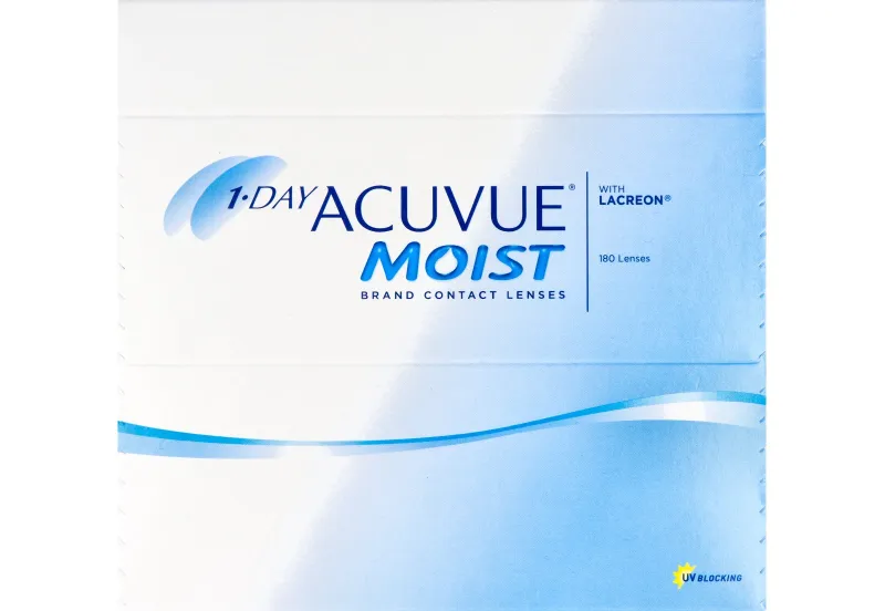 1 Day Acuvue Moist (180 lentillas) | Lentillas Si