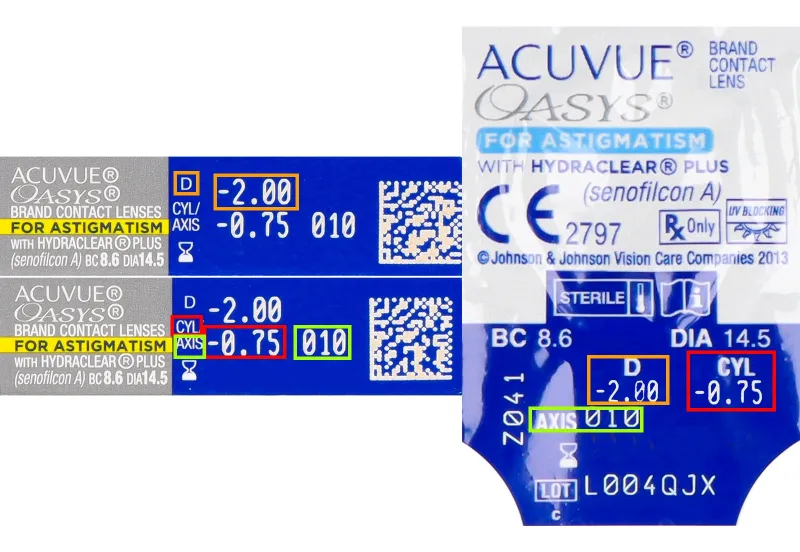 Acuvue Oasys for Astigmatism (12 lentillas) | Lentillas Si