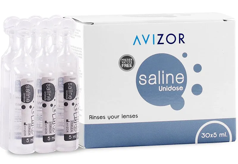 Avizor Saline (30x5 ml) | Lentillas Si