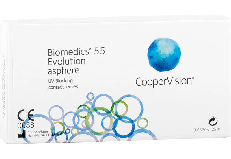 Biomedics 55 Evolution | Lentillas CooperVision | Lentillas Sí