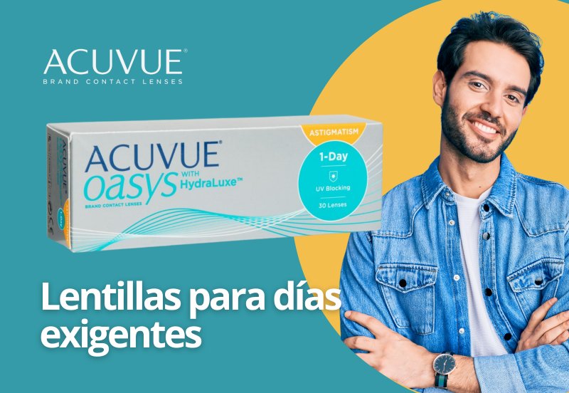 Acuvue Oasys 1 Day for Astigmatism | Lentillas Si