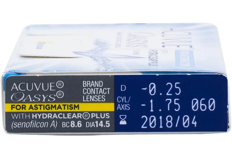 Acuvue Oasys for Astigmatism | Lentillas Si